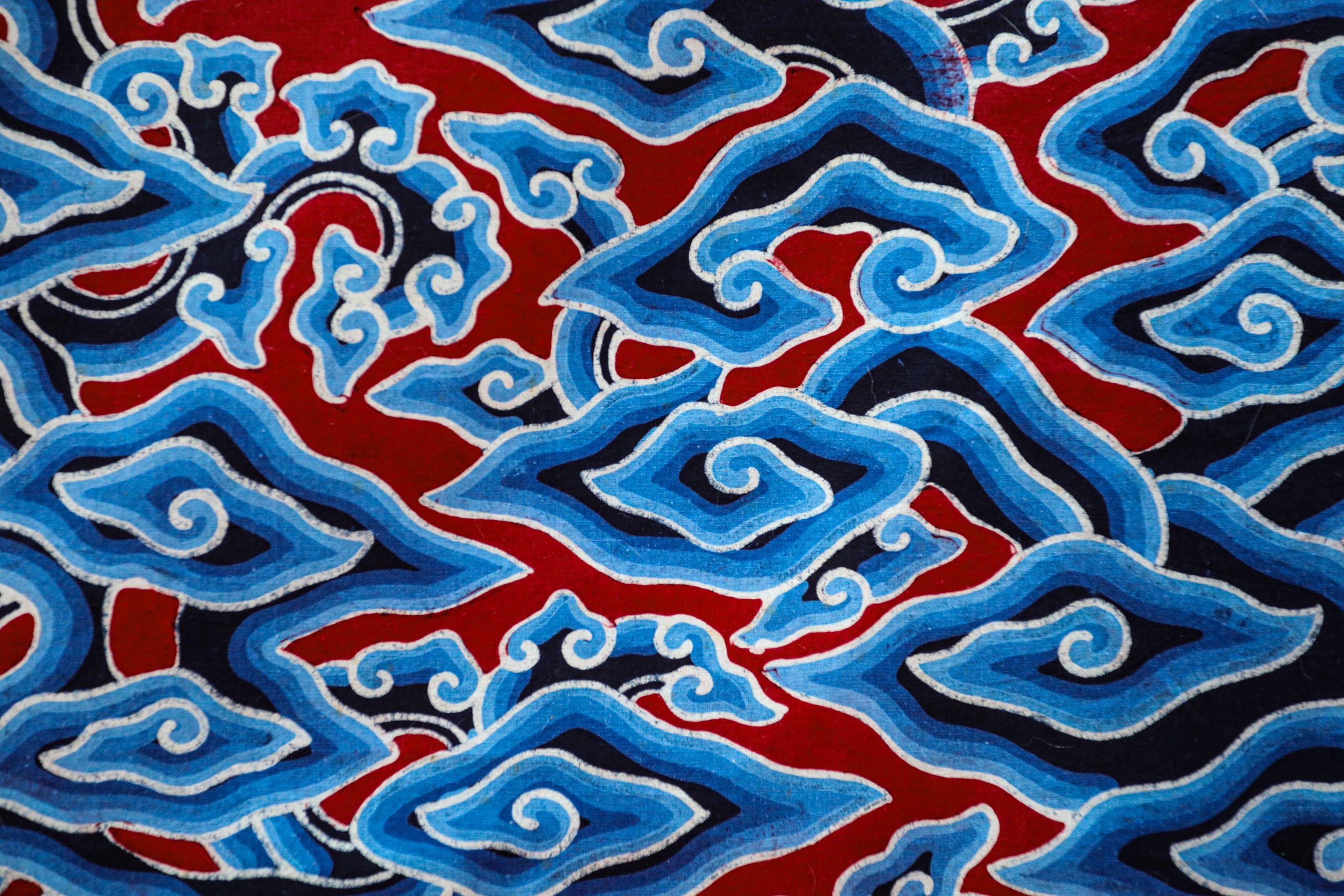 Batik Megamendung Java Cirebon MES INDES GALANTES PARIS