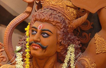 Mahishasura - Mes Indes Galantes Blog - Durga - Démon - Buffle