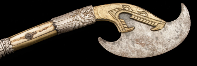 Parashu (Hache de combat) - Mes Indes Galantes Blog - Shiva - Ganesh